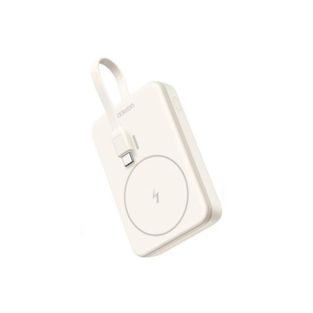 UGREEN 10000mAh 20W Magnetic Wireless with inbuilt type – C cable Power ...